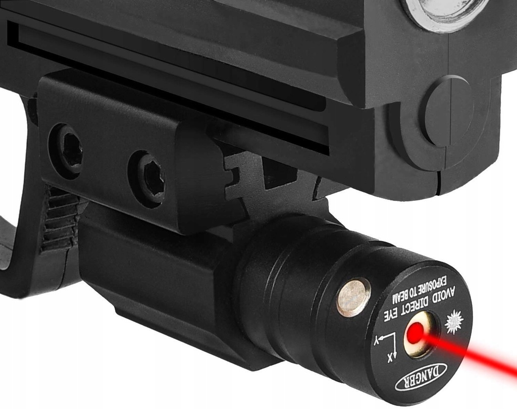 CELOWNIK LASEROWY - LASER CZERWONY - 11-22 mm A1 - 12370340222 - oficjalne archiwum Allegro