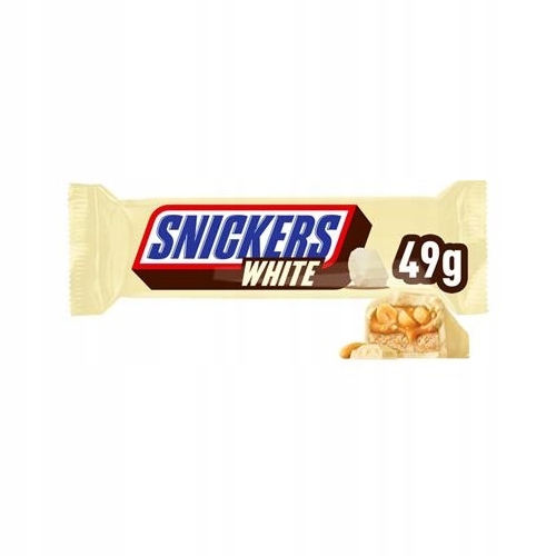 Baton Snickers White 49g - 12697897278 - oficjalne archiwum Allegro