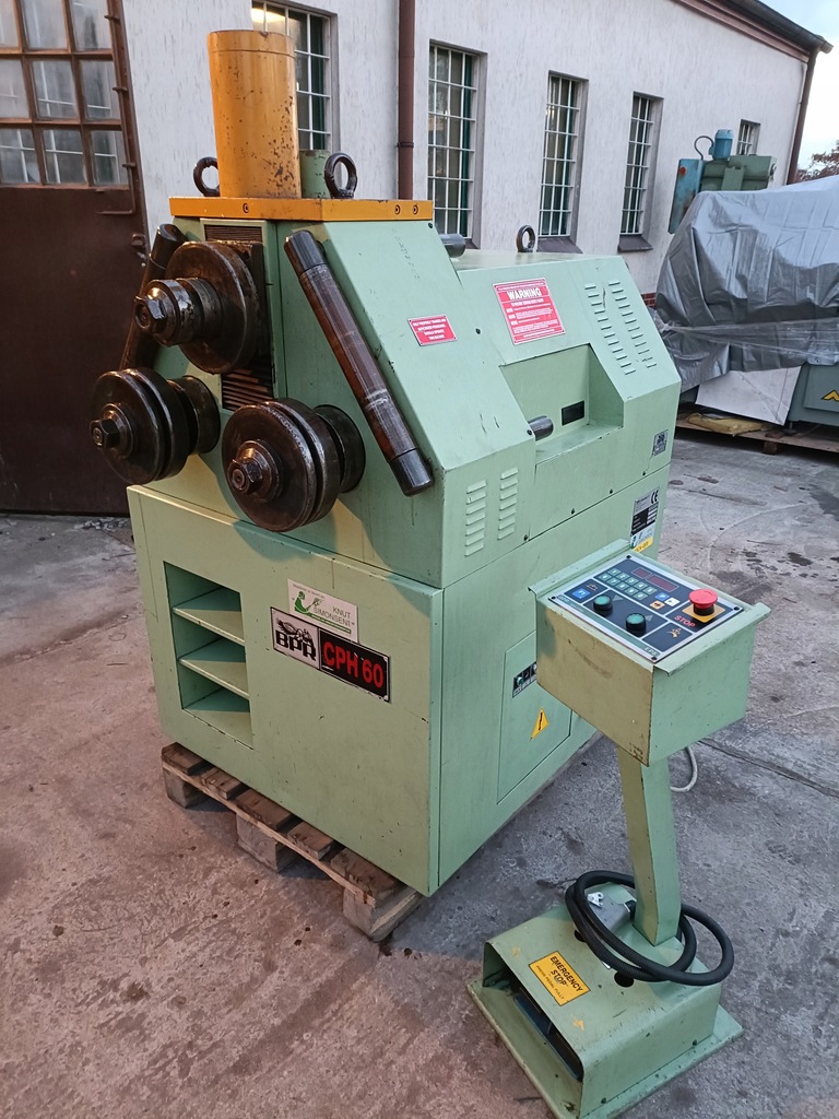 Giętarka zwijarka walcarka do rur, profili prętów - 13097998820 ...