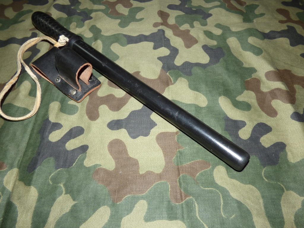 Pałka Służbowa Krótka Komplet Milicja Obywatelska - 12498127681 ...