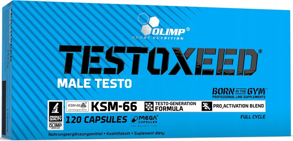 OLIMP TESTOXEED SILNY BOOSTER TESTOSTERONU T100 - 12080401464 ...