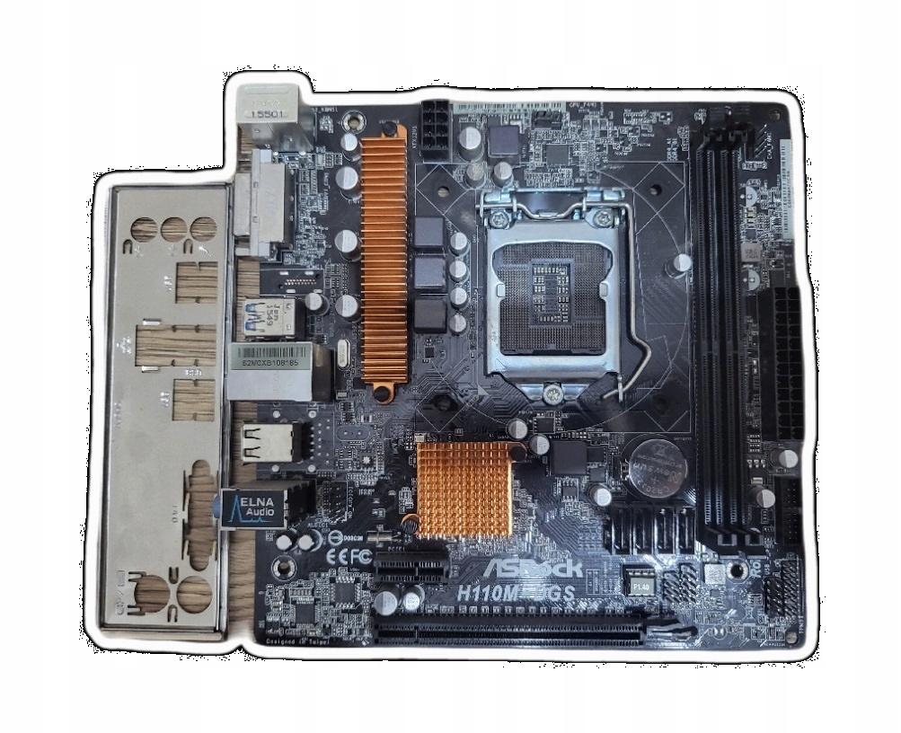 Płyta główna ASRock H110M-DGS R3.0 Micro ATX - 13238309865 - oficjalne archiwum Allegro