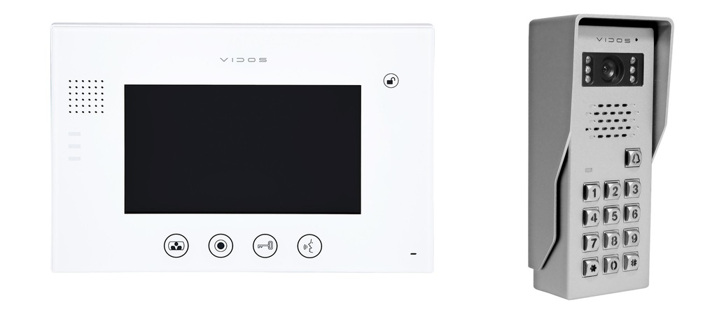 DOMOFON WIDEOMOFON MONITOR+ PANEL ZEWNĘTRZNY S50D - 11847057731 ...