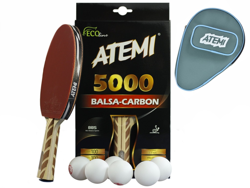 RAKIETKA DO TENISA ATEMI 5000 POKROWIEC + GRATIS A - 7585939040 ...