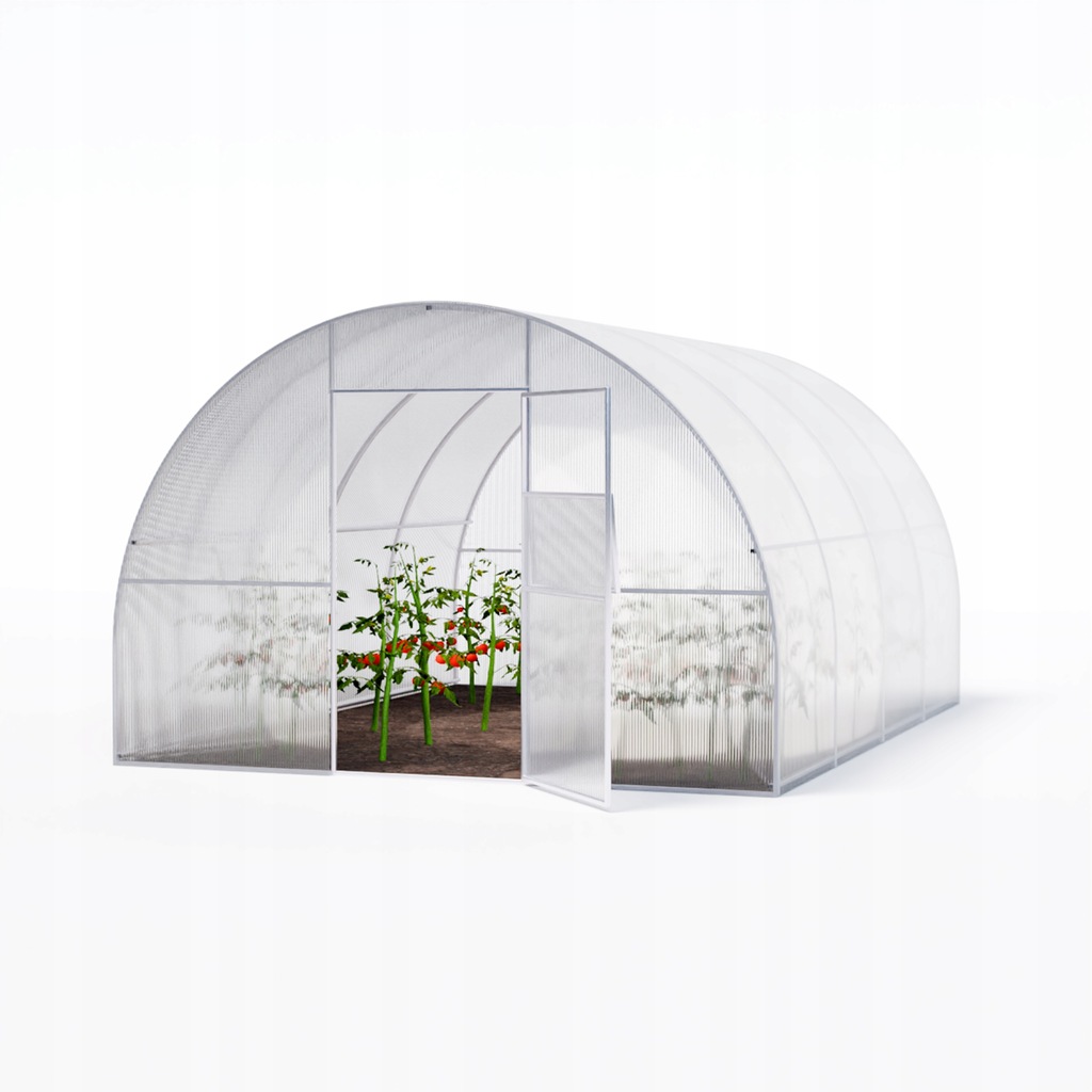 Szklarnia ogrodowa MOCNA USMET 3x4 m profil 40x20 poliwęglan 6 mm ...