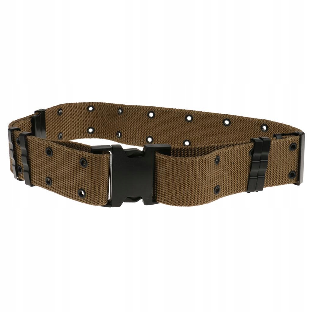 Adjustable Tactical Belt Emergency Rescue Rigger Militaria Military Tan ...