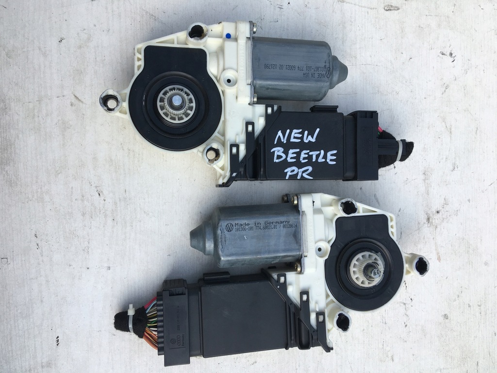 VW NEW BEETLE SILNICZEK SZYBY LEWY 9776-101431-202 - 9776992844 ...