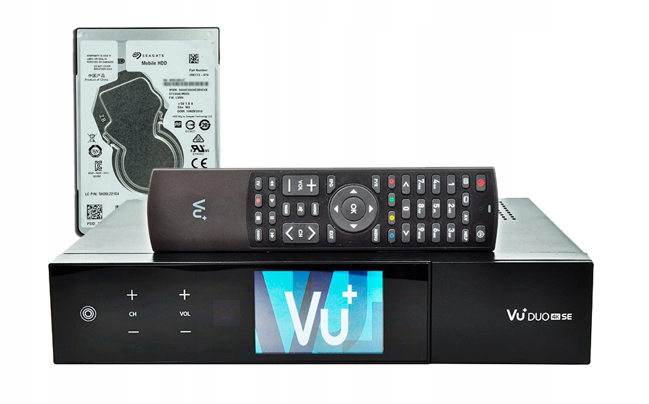Купить Новинка! Ресивер VU+ DUO 4K SE + жесткий диск 2 ТБ: отзывы, фото ...