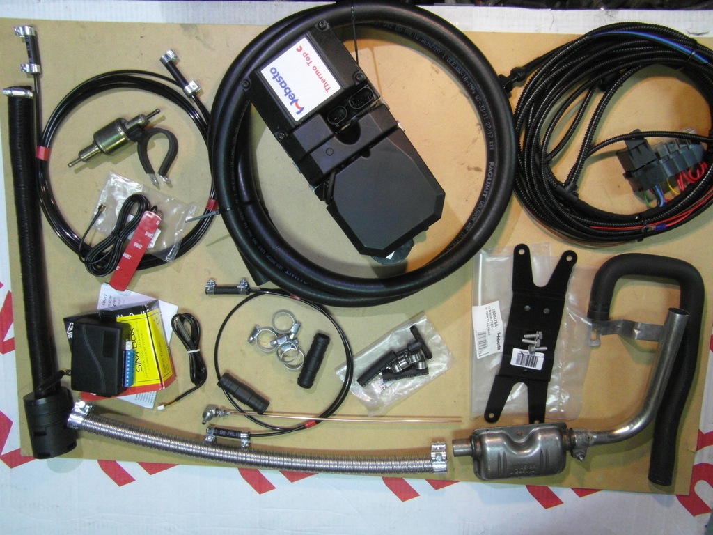 Zestaw WEBASTO diesel 5.2KW,ster. GSM jak nowy ! - 7731355753 ...