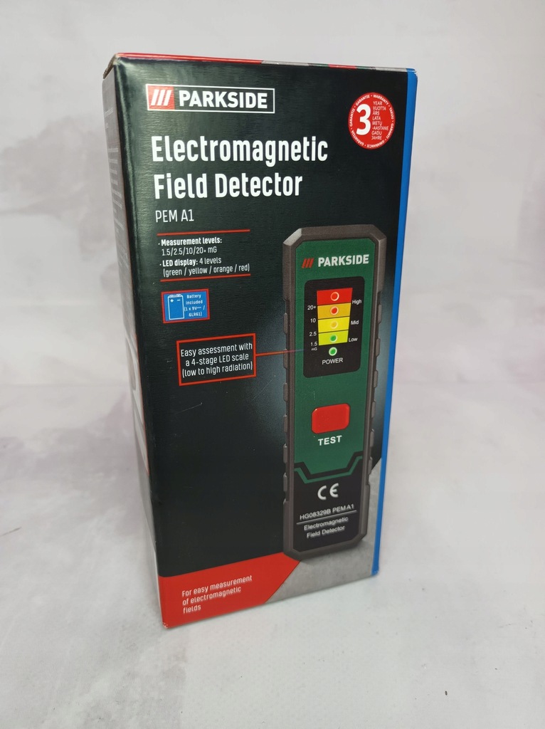 MIERNIK POLA ELEKTROMAGNETYCZNEGO PARKSIDE PEM A1 - 12800902821 ...