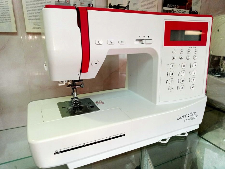 Maszyna Bernina Bernette Sew&Go 8 + 200igieł - 11685299855 - oficjalne ...