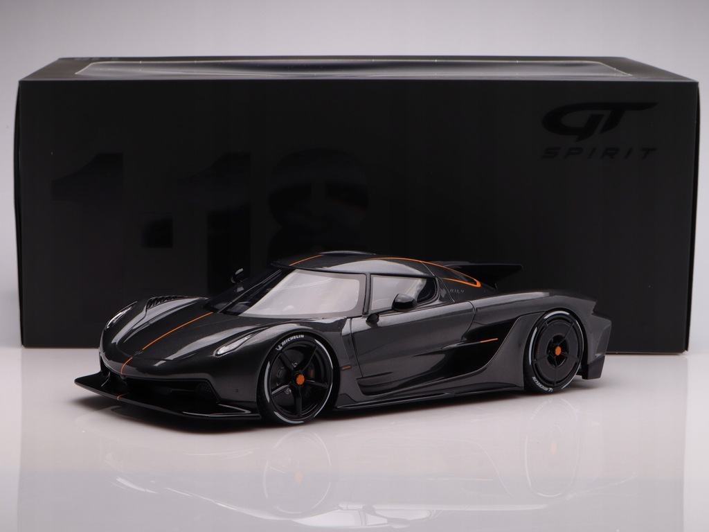 Koenigsegg Jesko Absolute - 2022, grey GT Spirit 1:18 - 15182302007 ...
