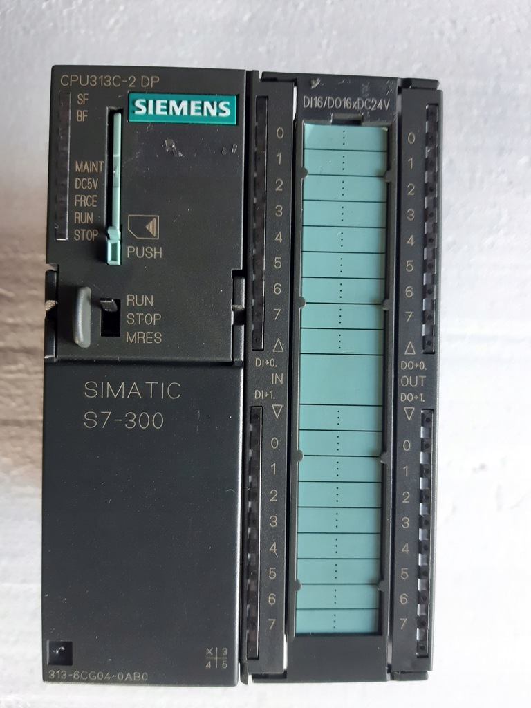 SIEMENS SIMATIC CPU 313C-2DP 6ES7313-6CG04-0AB0 - 9026909424 ...