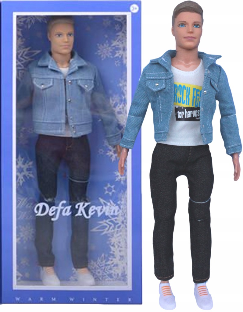 Lalka Defa Kevin Men Zimowy Strój Ken - 10846429024 - oficjalne ...