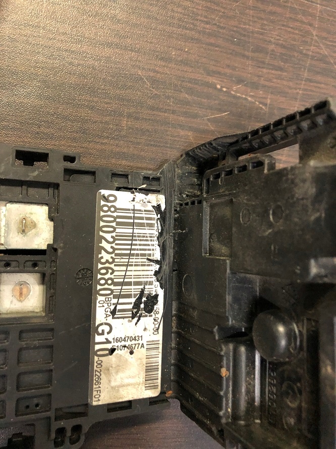 CITROEN PEUGEOT MODUŁ NAPIĘCIA KLEMA 9800223680 - 13341333558 ...