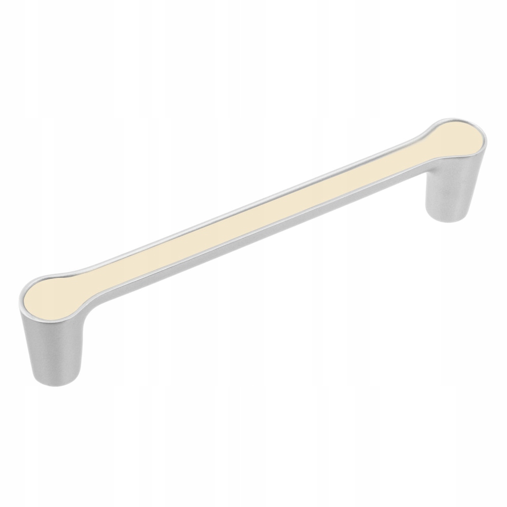 Uchwyt meblowy GAMET UU15 chrom satyna/ecru 128mm - 10424333558 ...