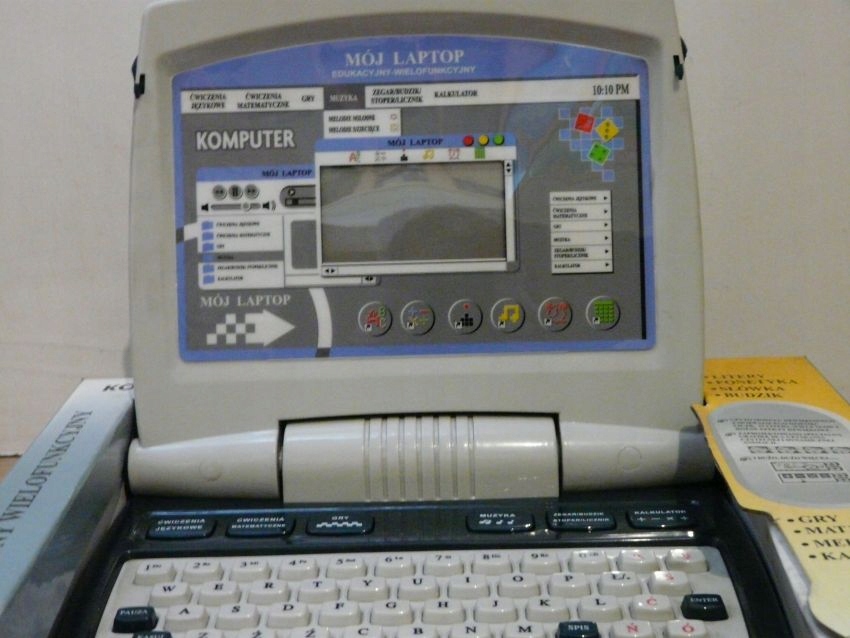 ZABAWKA EDUKACYJNA KOMPUTEREK, LAPTOP + GRATIS - 8392774622 - oficjalne ...