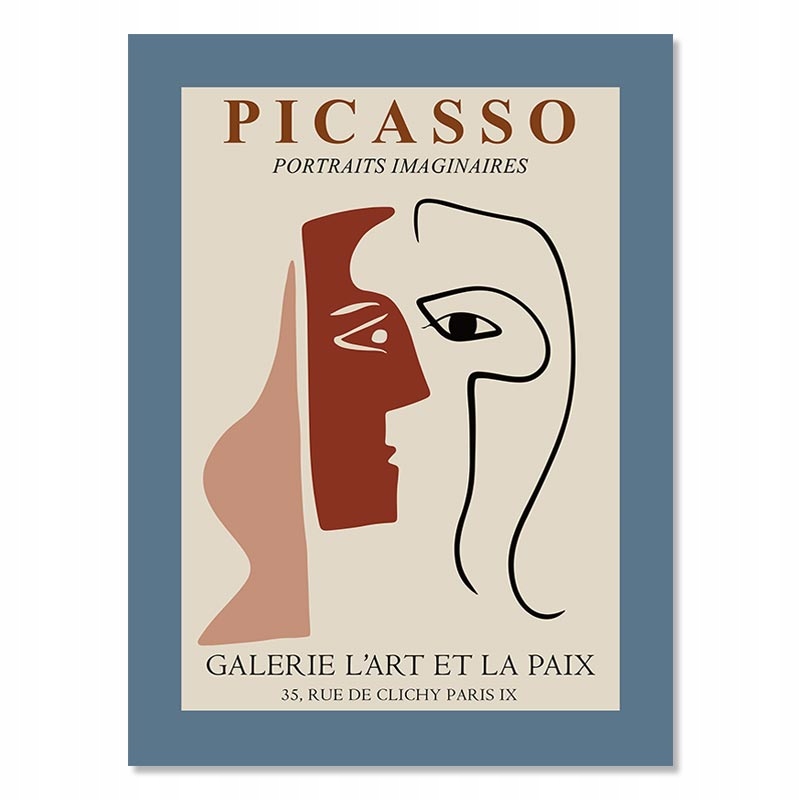 Abstract Matisse Poster Coral Leaf Picasso Li - 13974036221 - oficjalne ...