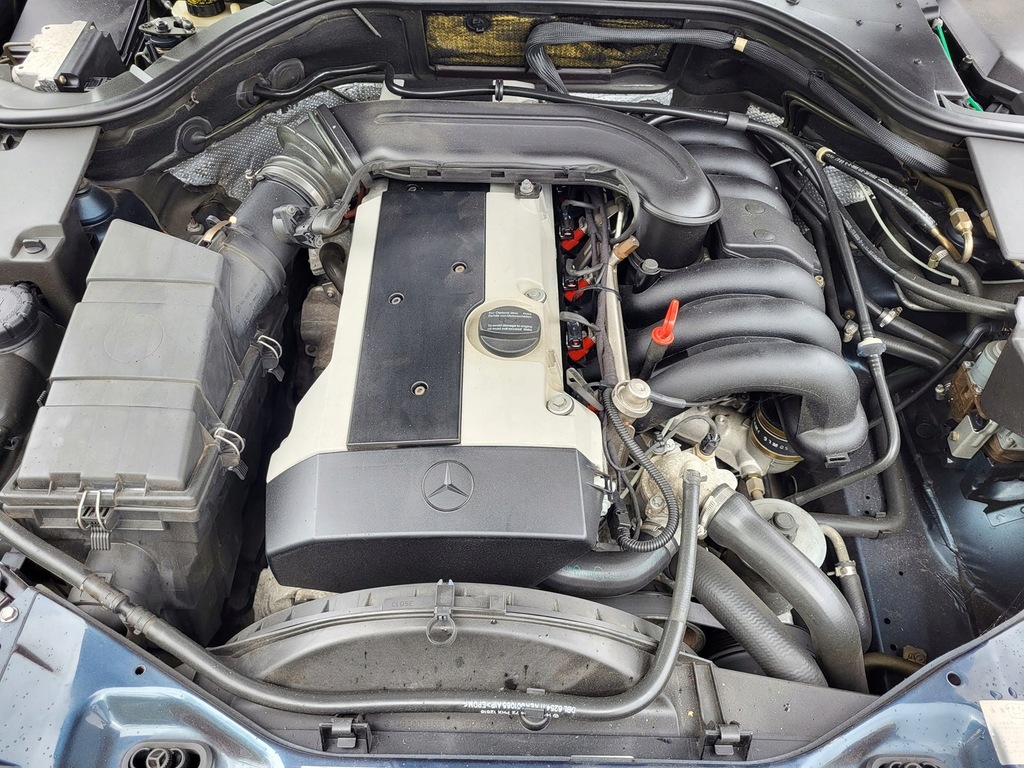 MERCEDES S320 W140 SL R129 W124 3.2 24V SILNIK OM104 58tys/km ...