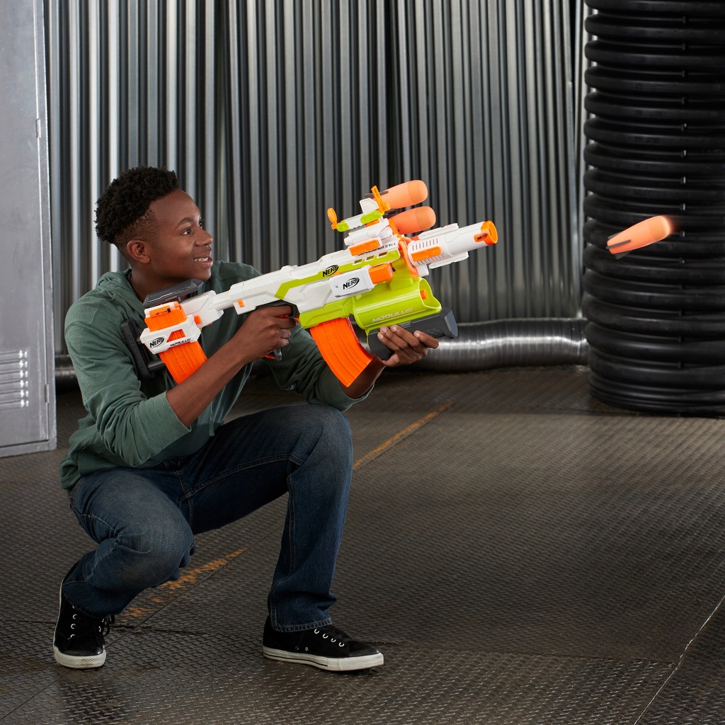 NERF MODULUS ULTIMATE DEMOLISHER MEGA DODATKI - 7972678840 - oficjalne ...