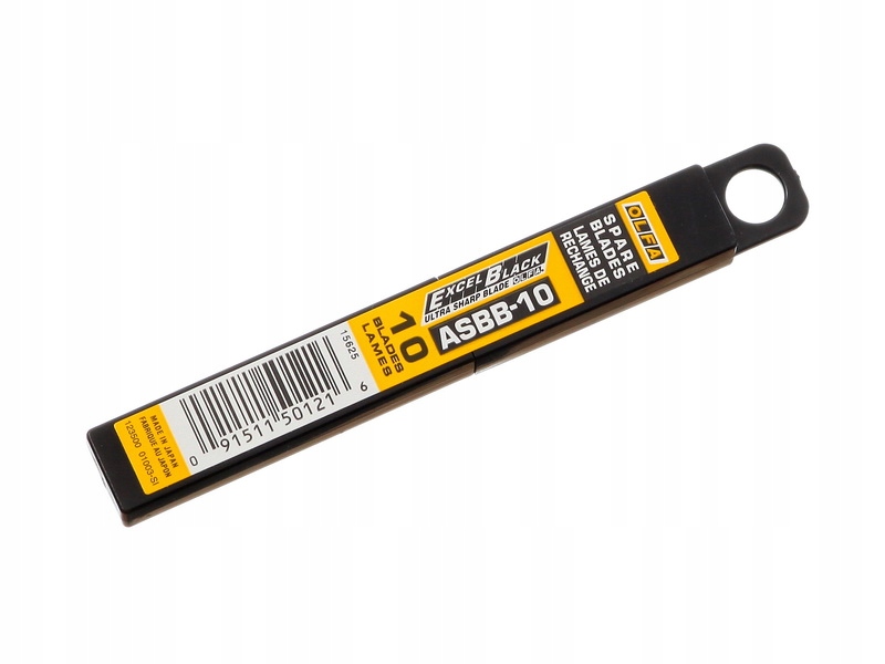 OLFA Ostrza segmentowe 9 mm czarne ASBB-10szt - 14092535561 - oficjalne archiwum Allegro