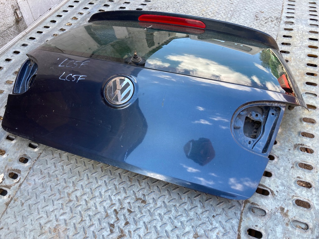 Klapa bagażnika Golf V LC5F GT w kolor bez rdzy - 13098169952 ...