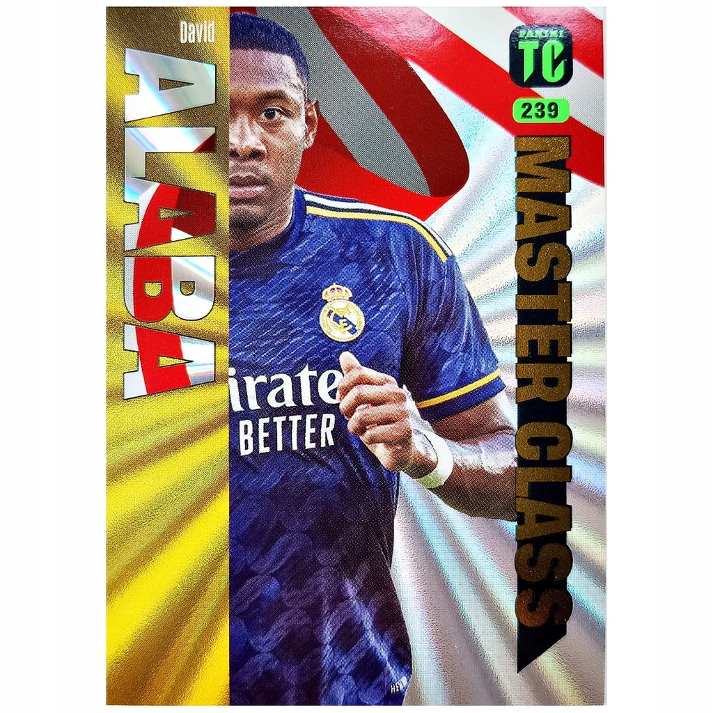 Karta Panini 239 Top Class 2024 David ALABA MASTER CLASS - 15318770491 ...