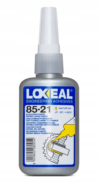 LOXEAL 85-21 KLEJ ANAEROBOWY DO ŁOŻYSK MOCNY 50ML - 9485582013 - oficjalne archiwum Allegro