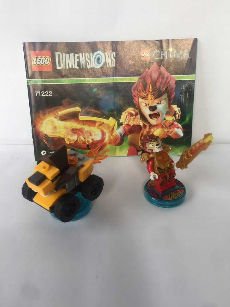 LEGO DIMENSIONS FUN PACK LEGO CHIMA LAVAL 71222 - 12559422671 ...