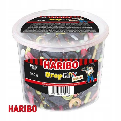 HARIBO DROP MIX LUKRECJA LIQUORICE ŻELKI WIADRO - 13417331436 ...