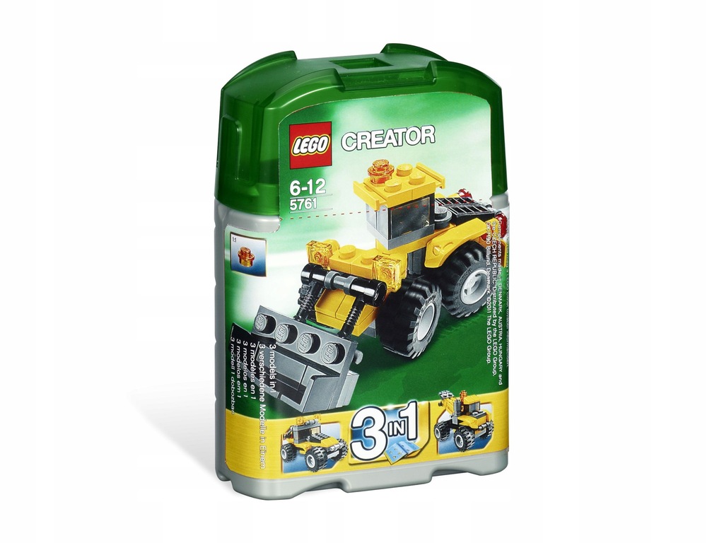 LEGO Creator 5761 Mała koparka - 12793659716 - oficjalne archiwum Allegro