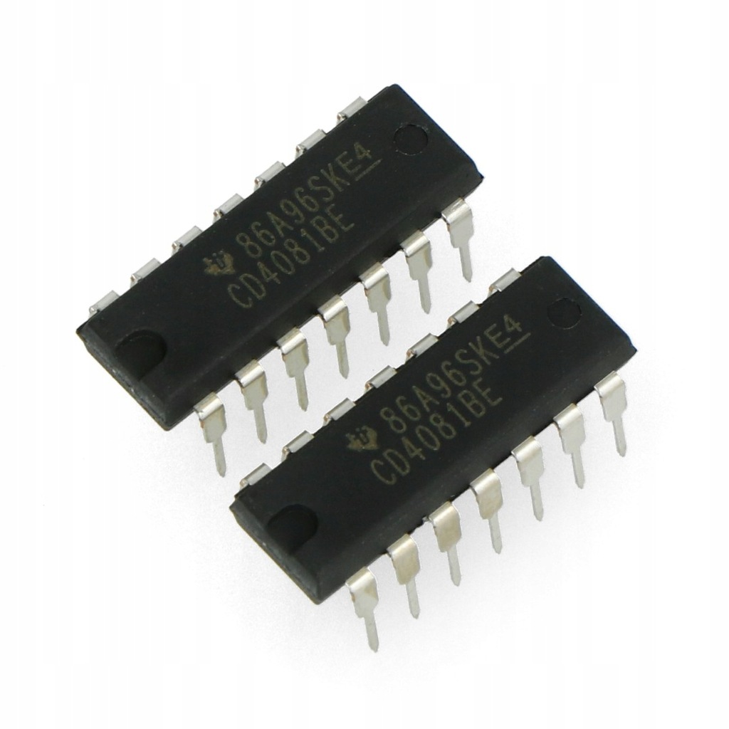 Układ logiczny CD4081BE - 4xAND - 2szt. - 9761149807 - oficjalne archiwum Allegro