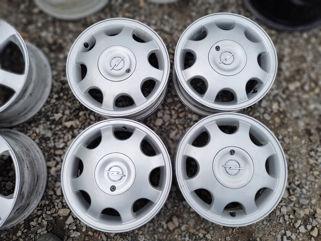 ORYGINALNE ALUSY OPEL 14' 4x100 KOMPLET - 12051930930 - oficjalne ...
