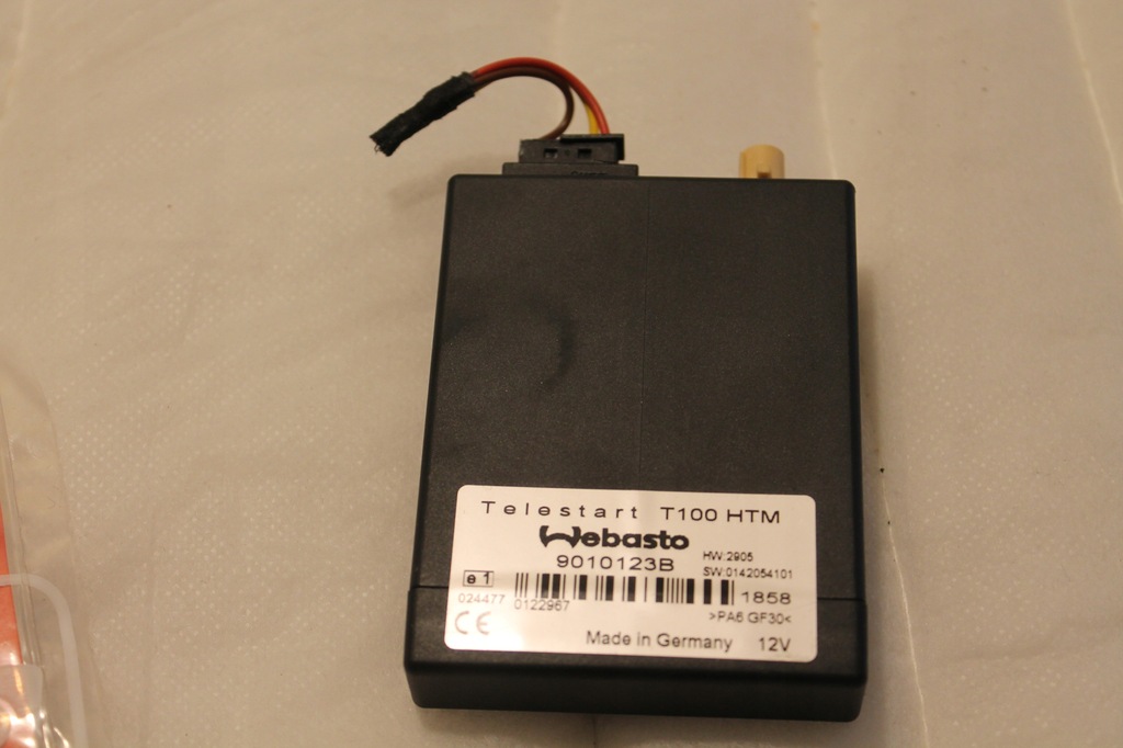 MODUL STEROWNIK WEBASTO OPEL TELESTART T100HTM - 12842821153 - oficjalne archiwum Allegro