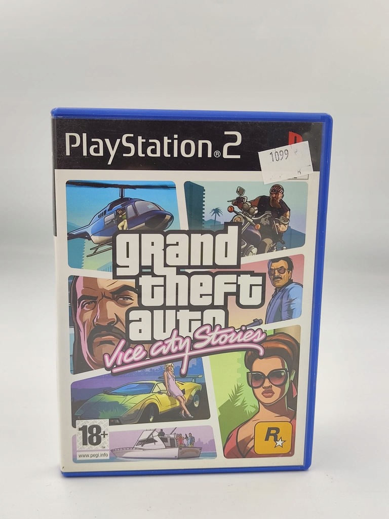 Gra GTA VICE CITY STORIES 3XA KOMPLET Z MAPĄ PS2 Sony PlayStation 2 ...