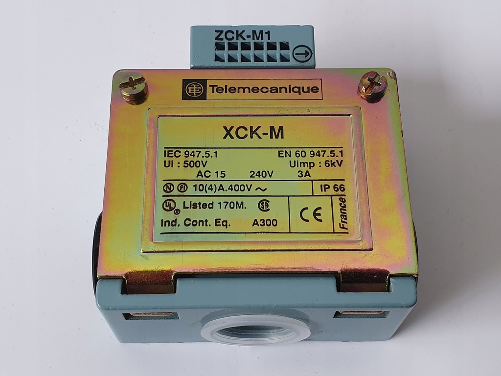 XCK-M110 WYŁĄCZNIK KRAŃCOWY 400V 10A 1NO+1NC TELEM - 8632093725 ...