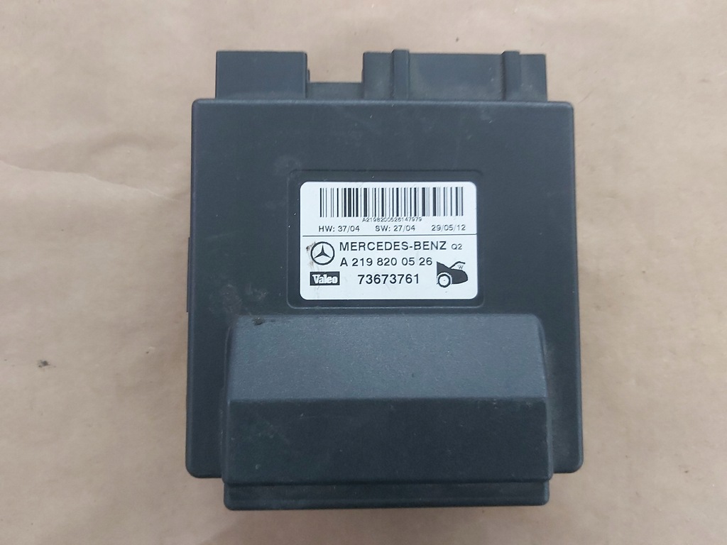 MODUŁ STEROWNIK KLAPY BAGAŻNIKA 2198200526 MERCEDES CLS W219 BDB ...