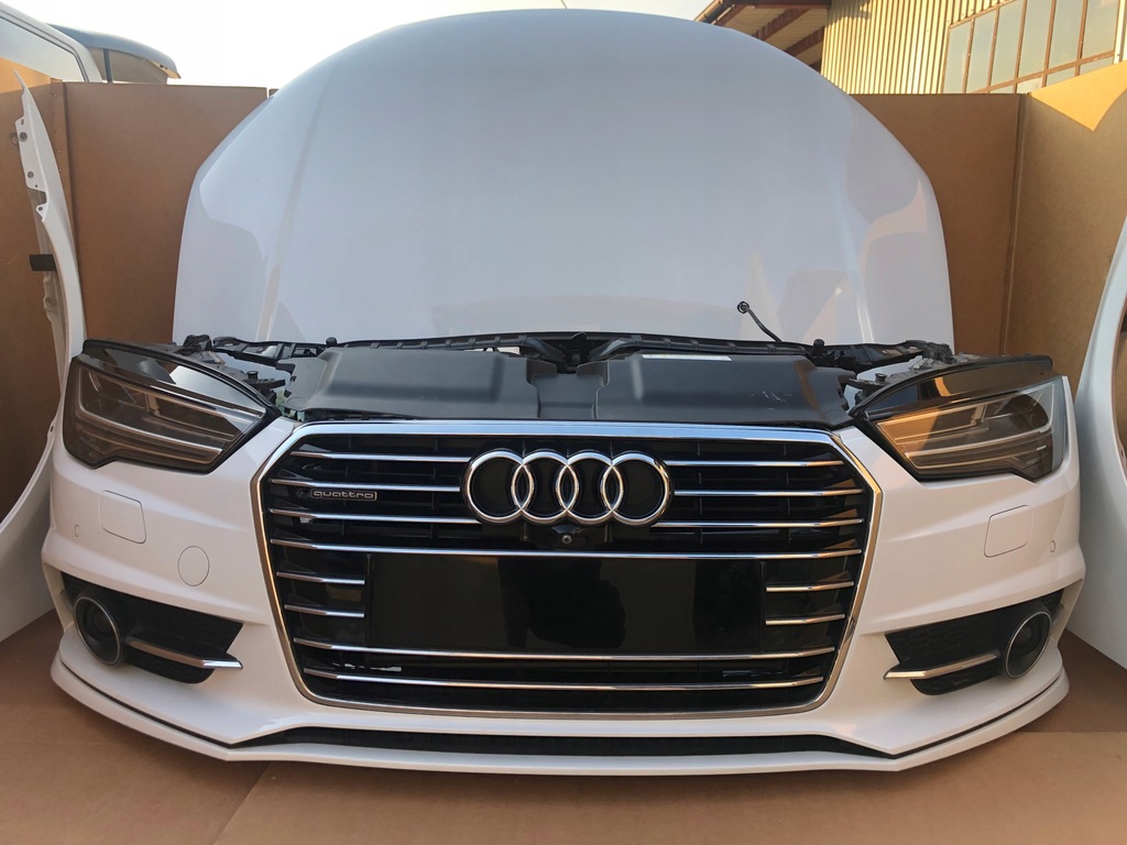 AUDI A7 4G LIFT S-LINE MASKA ZDERZAK BŁOTNIKI LZ7G - 12561815443 ...