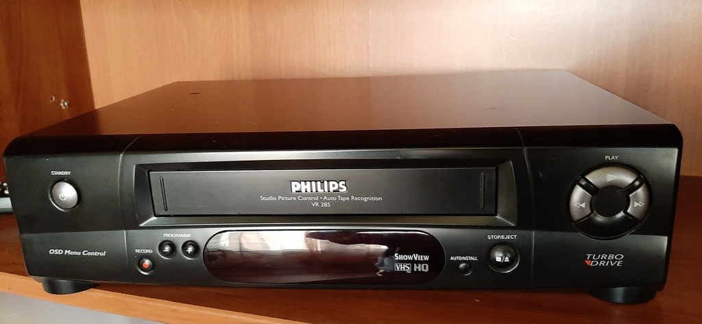 Magnetowid VHS Philips - 12793630782 - oficjalne archiwum Allegro