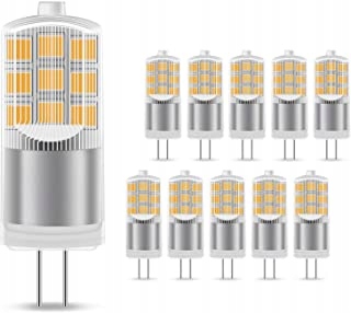 9x Żarówka LED G4 12V DC SMD 3W 350LM CIEPŁA BIEL - 12174284361 - oficjalne archiwum Allegro