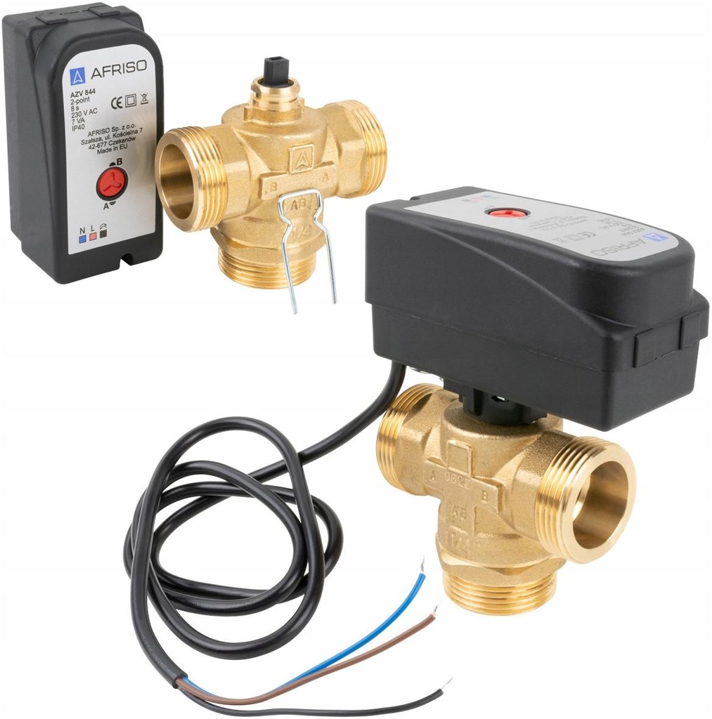 ZAWÓR 3-DROGOWY STREFOWY 5/4 AZV 844 AFRISO KVS 13 - 13203816392 - oficjalne archiwum Allegro