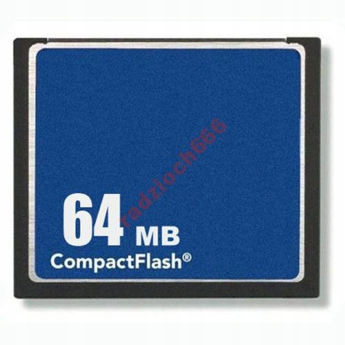 Nowa Karta pamięci Compact Flash CF 64MB - 11968786378 - oficjalne ...