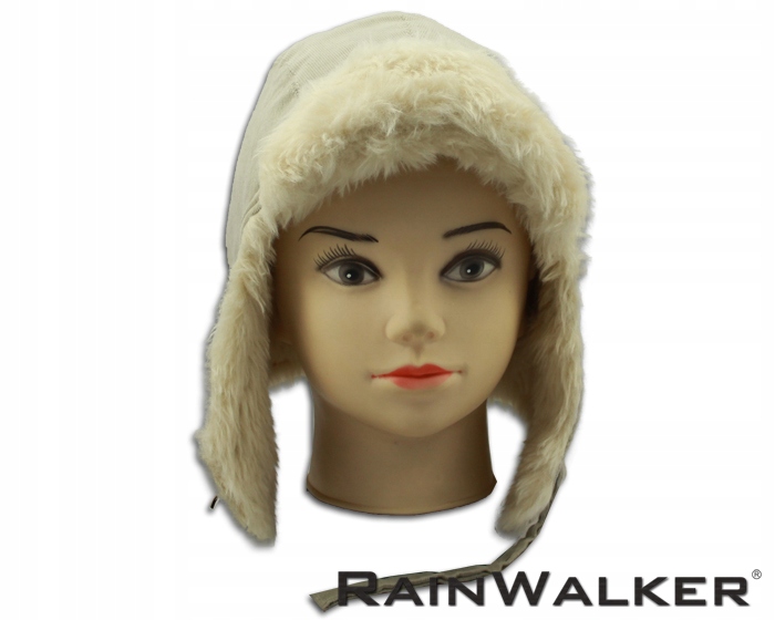 Pilotka damska ocieplana futro flat cap M - 12995695211 - oficjalne ...