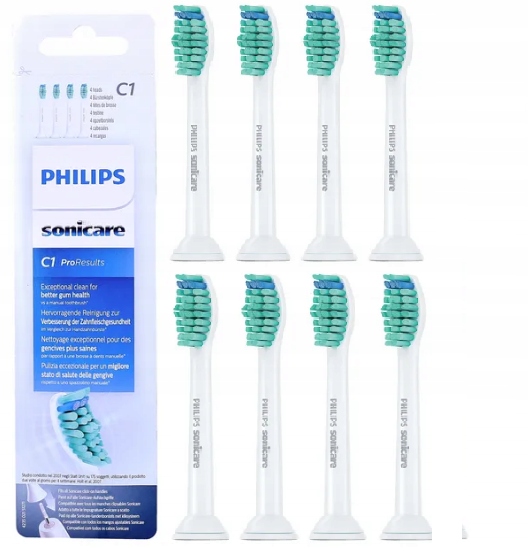 PHILIPS Sonicare ProResults KOŃCÓWKI 8 szt HX6018 - 13379161064 ...