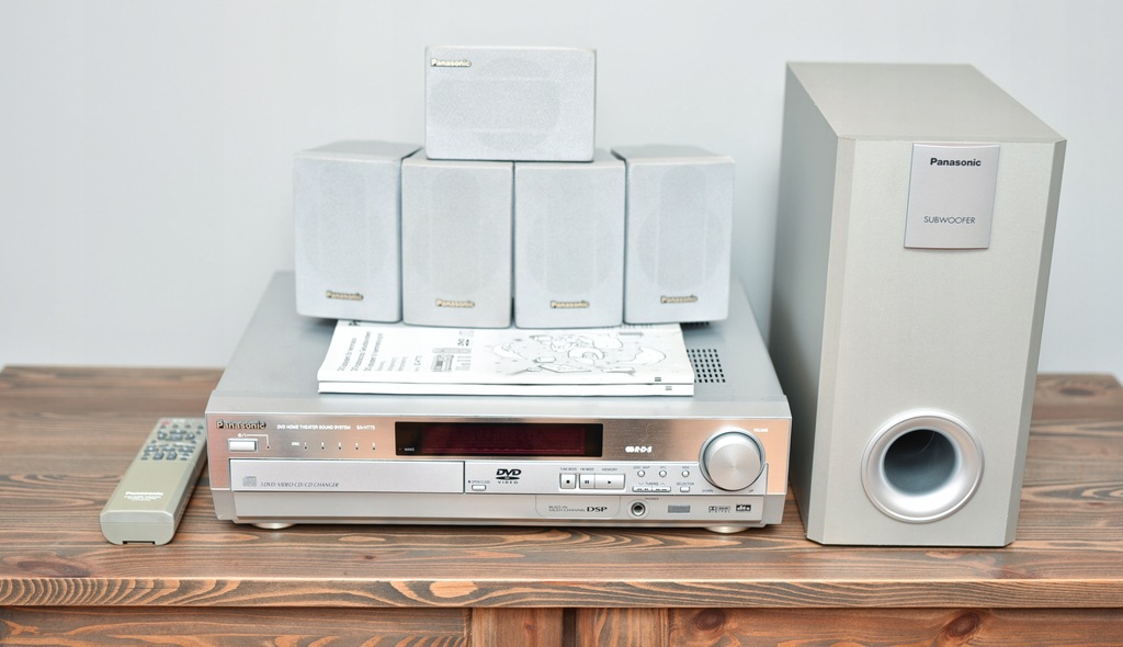 PANASONIC SA-HT75 - KINO DOMOWE - AMPLITUNER - 11556763427 - oficjalne ...