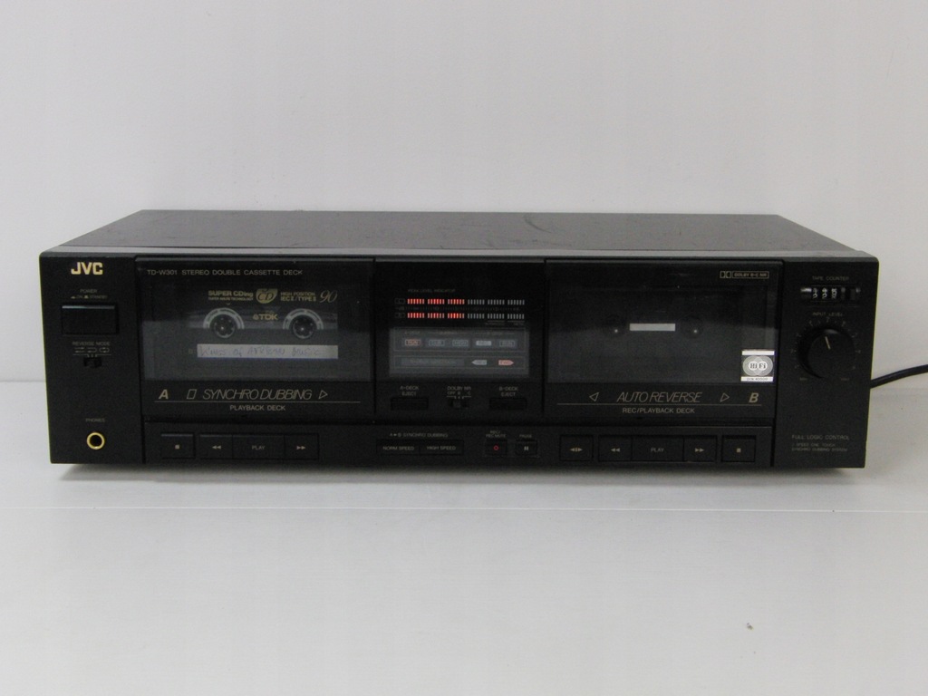 Magnetofon JVC TD-W301 Gwarancja - 14469622748 - oficjalne archiwum Allegro