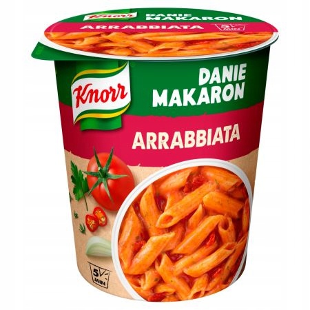 Arrabbiata Danie instant makaron 66 g - 12272921344 - oficjalne ...