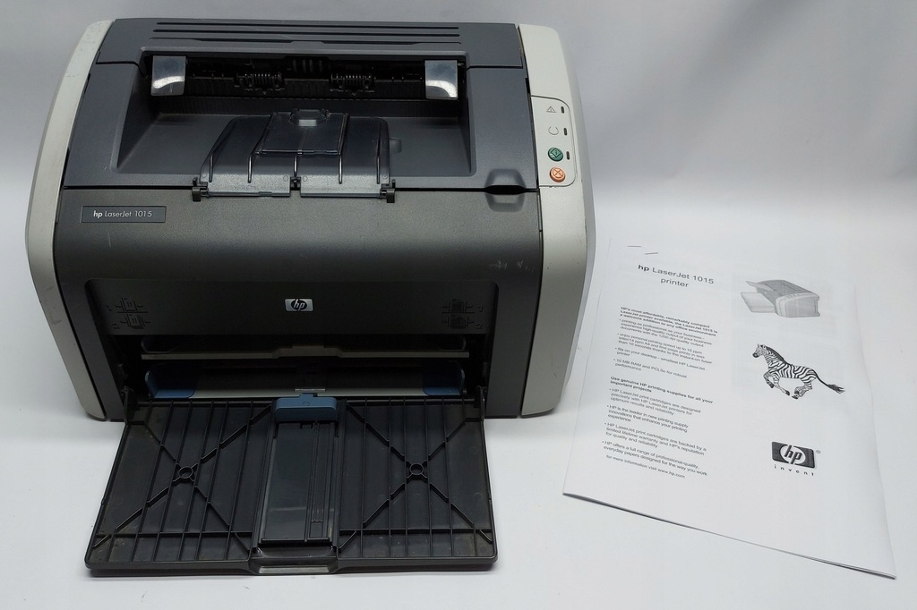 Drukarka laserowa mono HP 1015 A4 + NOWY TONER #2 - 12494448012 ...