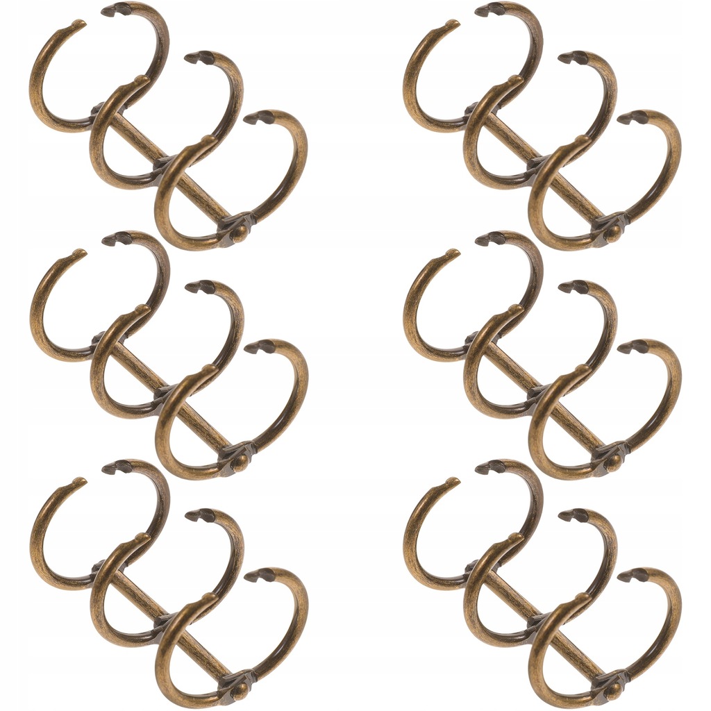 Metal Binder Rings Metal Buckle Book Ring 6 Pcs - 13488608579 ...