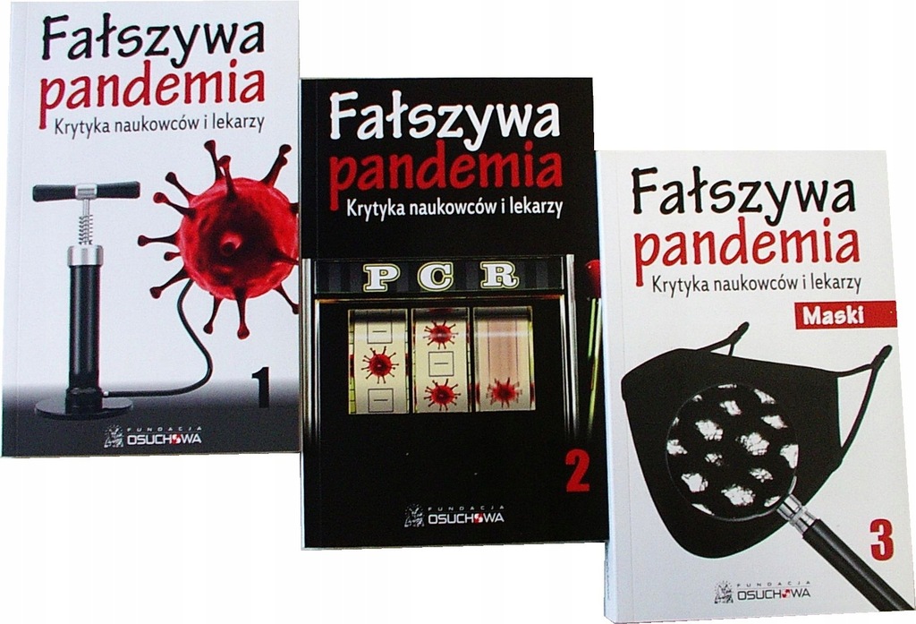 FAŁSZYWA PANDEMIA 3 tomy - Błochowiak [6275C] - 13094250424 - oficjalne ...